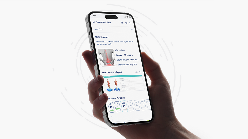 Chronic Pain Management Device | Adaptive Pain Relief | Curapod